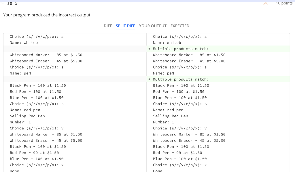 Solved Store A store sells a number of products. The initial | Chegg.com