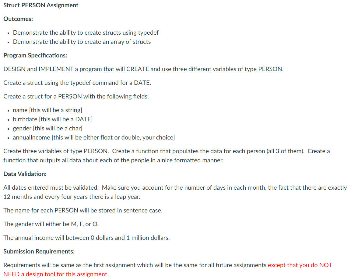 Solved C Program This Is What I Have So Far But Its Not 6885