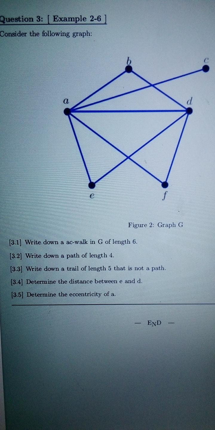 Solved Question 3: Example 2-6] Consider the following | Chegg.com