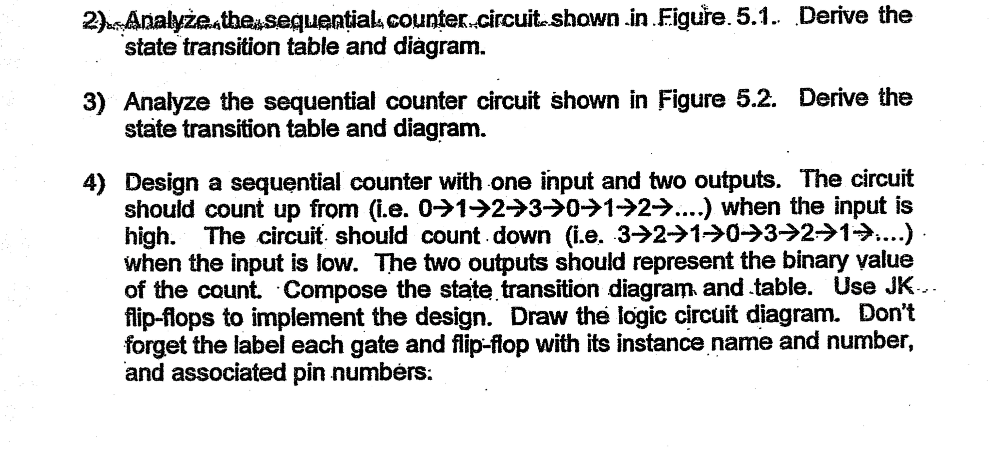 Solved 2 Analyze the sequential counter-circuit-shown.in | Chegg.com Solved 2 Analyze the sequential counter-circuit-shown.in | Chegg.com