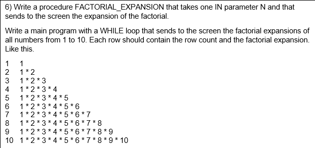 Solved THANK YOU!!!You need to write answer in PL/SQL | Chegg.com