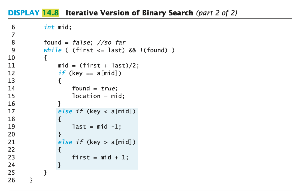 Solved Write A Template Version Of The Iterative Binary 1337