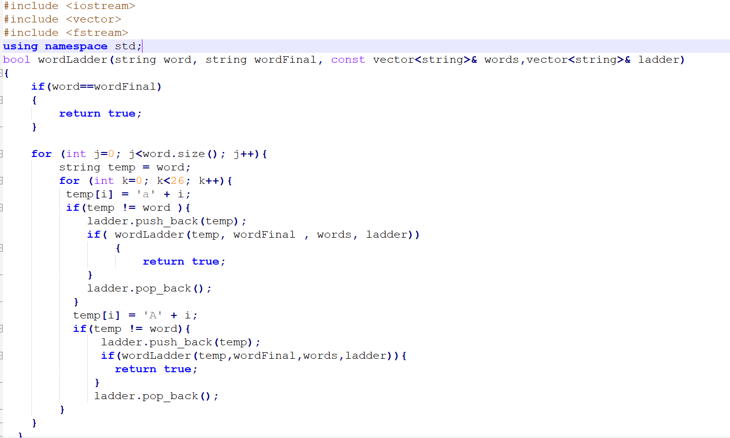 Solved Using C++ , this is word ladder program with | Chegg.com