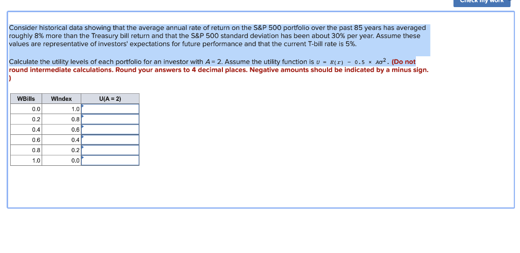Solved Consider historical data showing that the average | Chegg.com