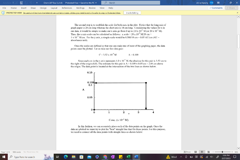 Solved I have attached my Chem lab packet, I need help with | Chegg.com
