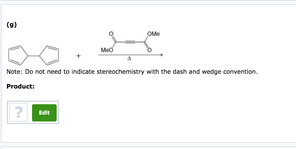 Solved OMe Me Note: Do not need to indicate stereochemistry | Chegg.com