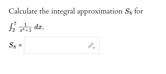 Solved Calculate the integral approximations T8 and M8 for | Chegg.com