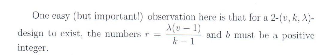 Solved How to find a resolvable 2 − (49, 7, | Chegg.com