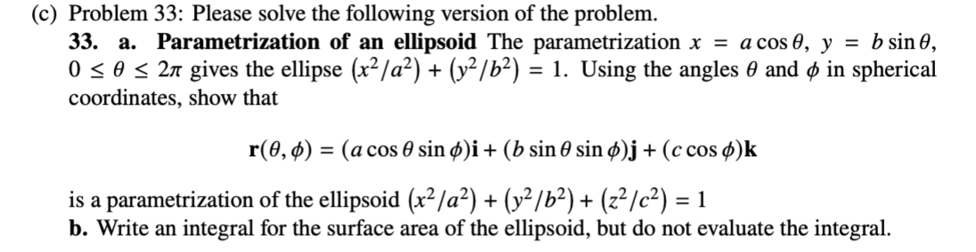 Solved Problem 33: Please solve the following version of the | Chegg.com