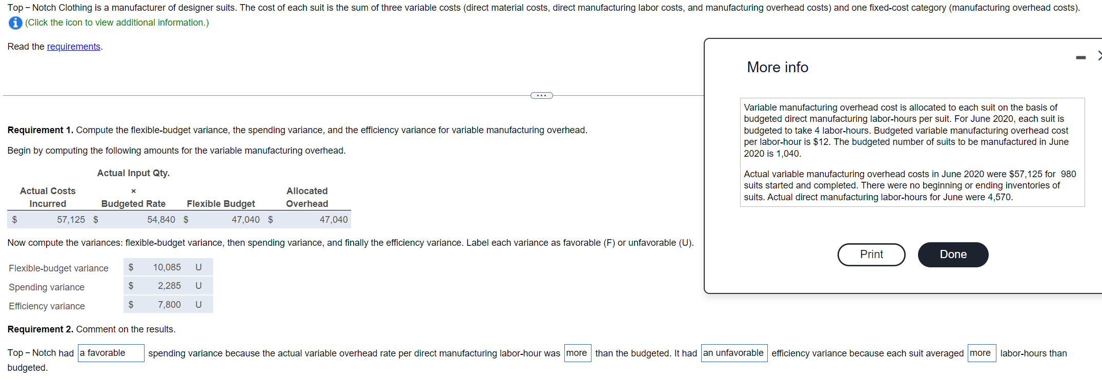 Solved Variable manufacturing overhead cost is allocated to | Chegg.com