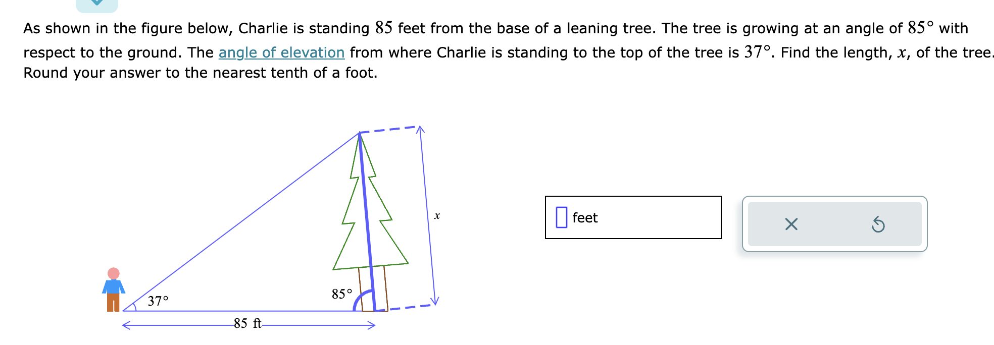Solved As shown in the figure below, Charlie is standing 85 | Chegg.com