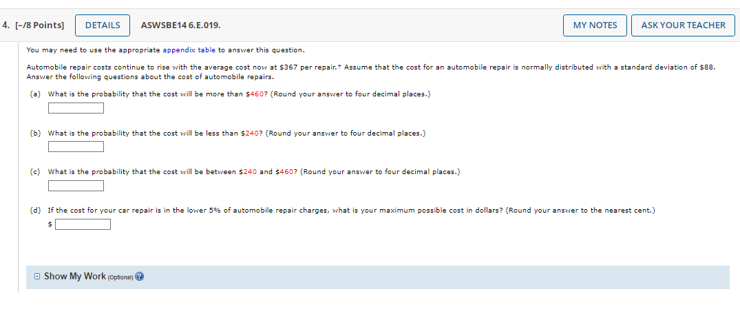 [Solved]: all the parts please. If there's an excel func