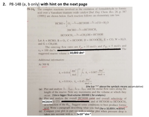 2. P8-14B (a, b only) with hint on the next page ion | Chegg.com