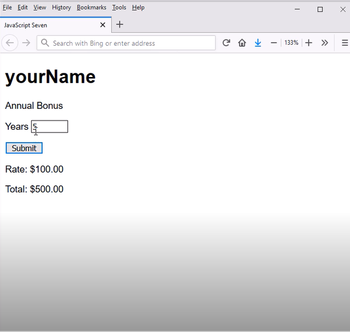 Solved Write a JavaScript function to calculate annual | Chegg.com
