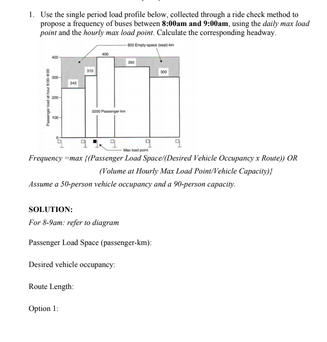 1. Use the single period load profile below, | Chegg.com