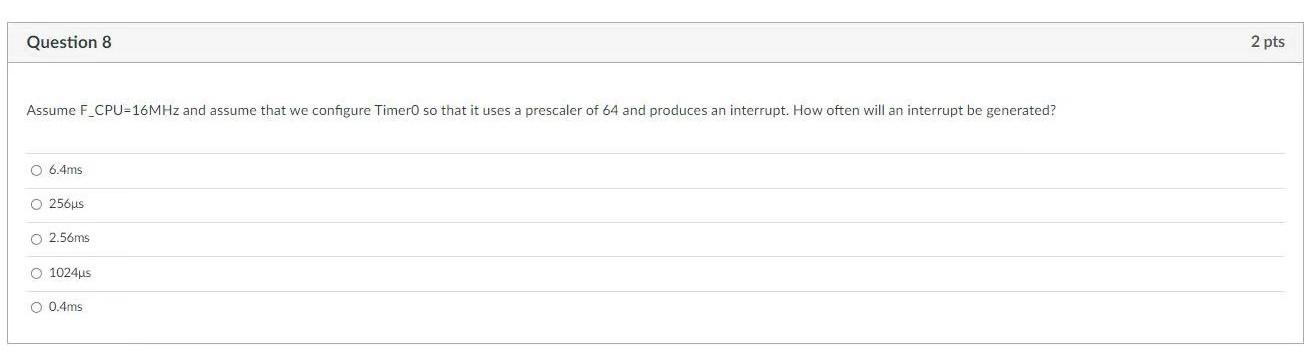 Solved Question 7 2 pts Assume a 4-bit analog-to-digital | Chegg.com