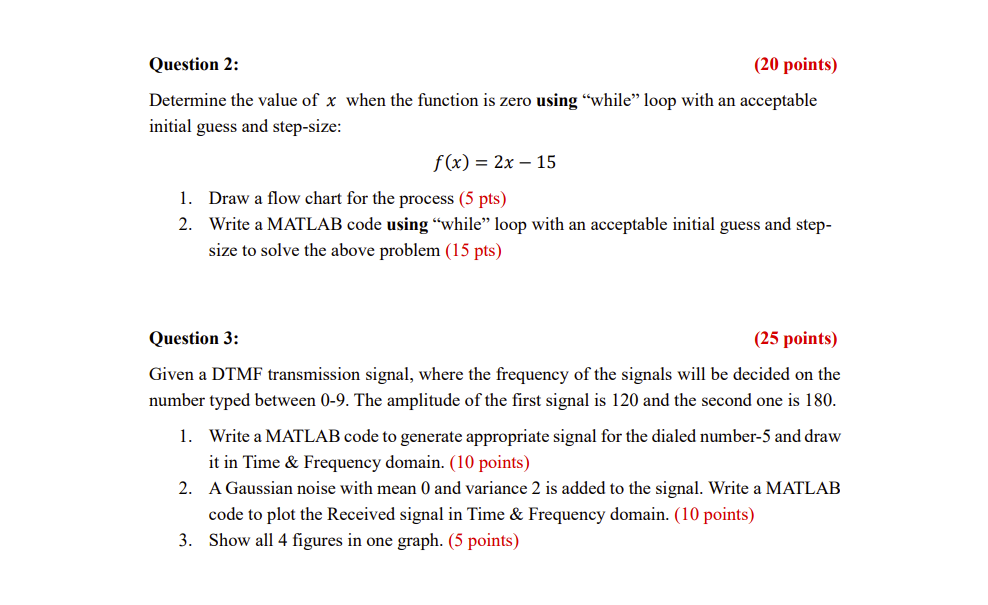 If you could solve these with MATLAB and supply the | Chegg.com