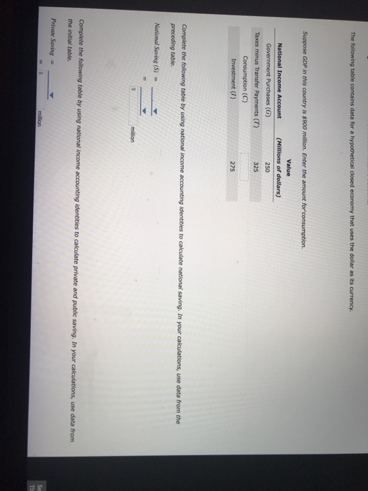 Solved Value preceding table. | Chegg.com