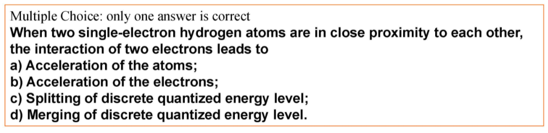 Solved Multiple Choice: only one answer is correct When two | Chegg.com