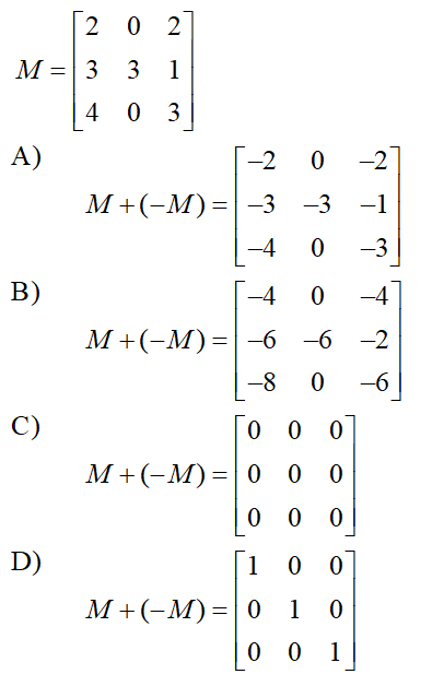 Solved Mathematical Economics What is the sum of matrix M | Chegg.com