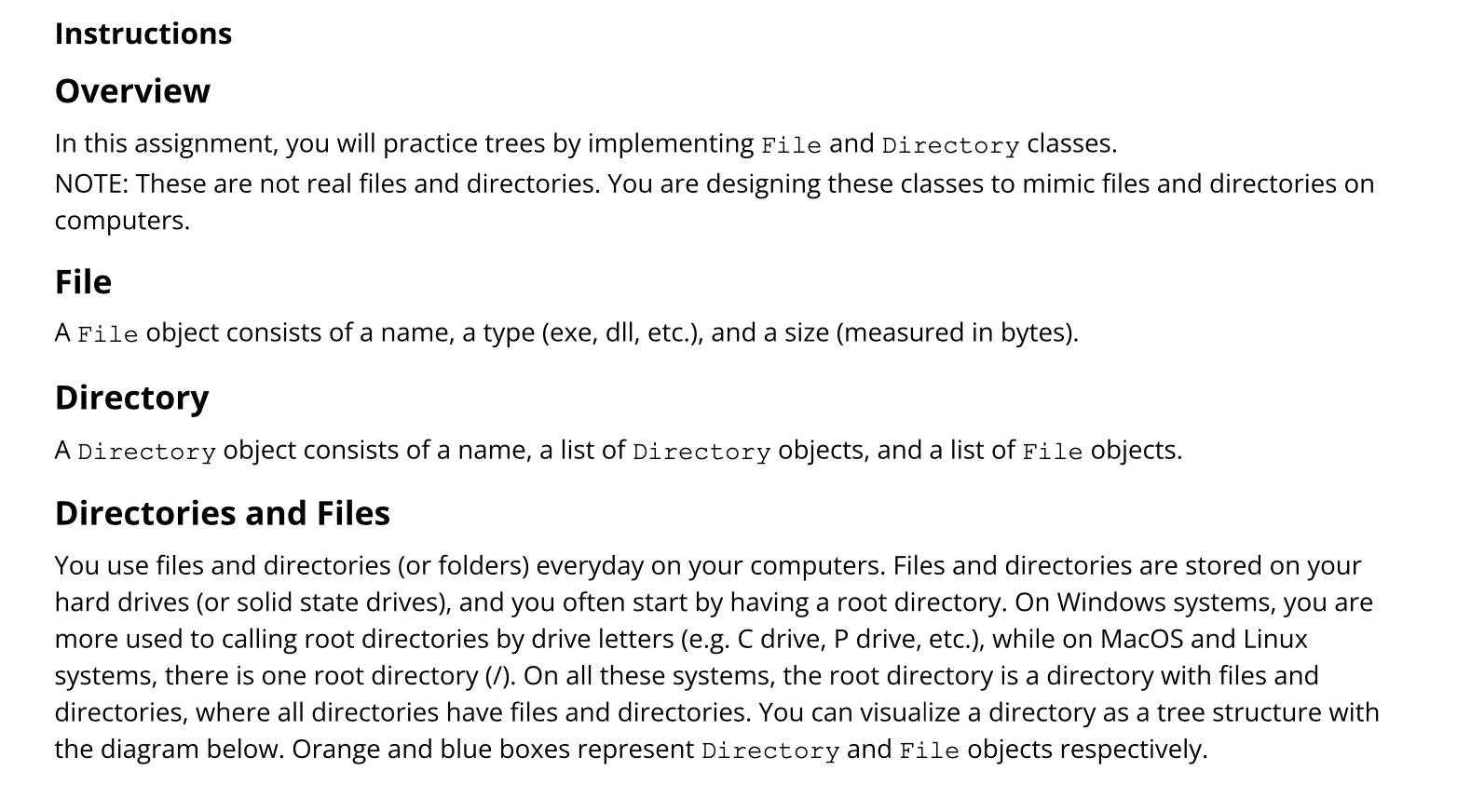 Solved Instructions Overview In this assignment, you will | Chegg.com