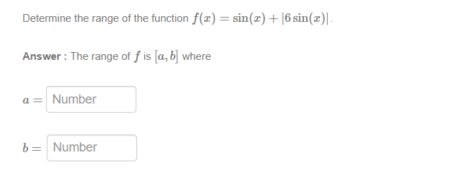 Solved Determine the range of the function f(x)=∣1+∣x2−1∣∣ | Chegg.com