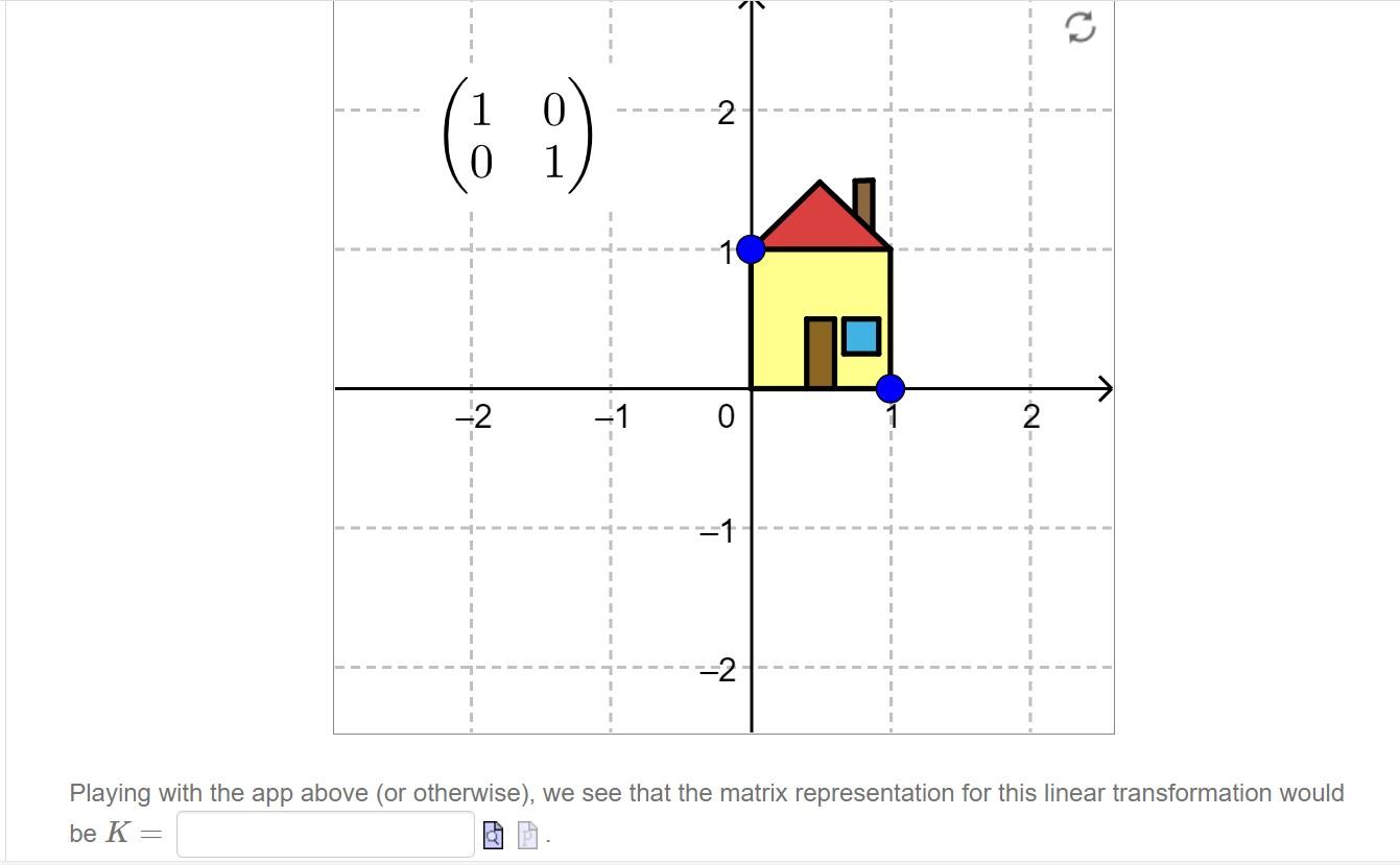 Solved Consider the matrix "renovation" U that will | Chegg.com