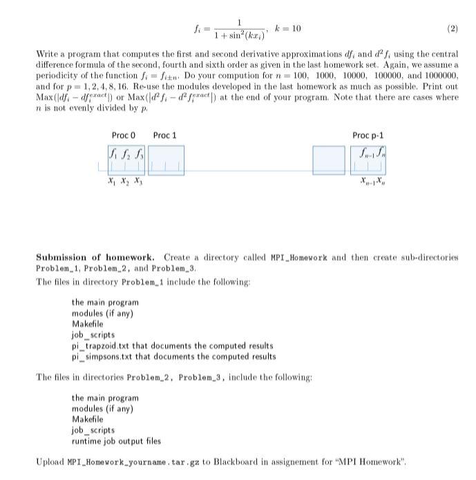 Problem 3. Let a one dimensional grid t; and the | Chegg.com