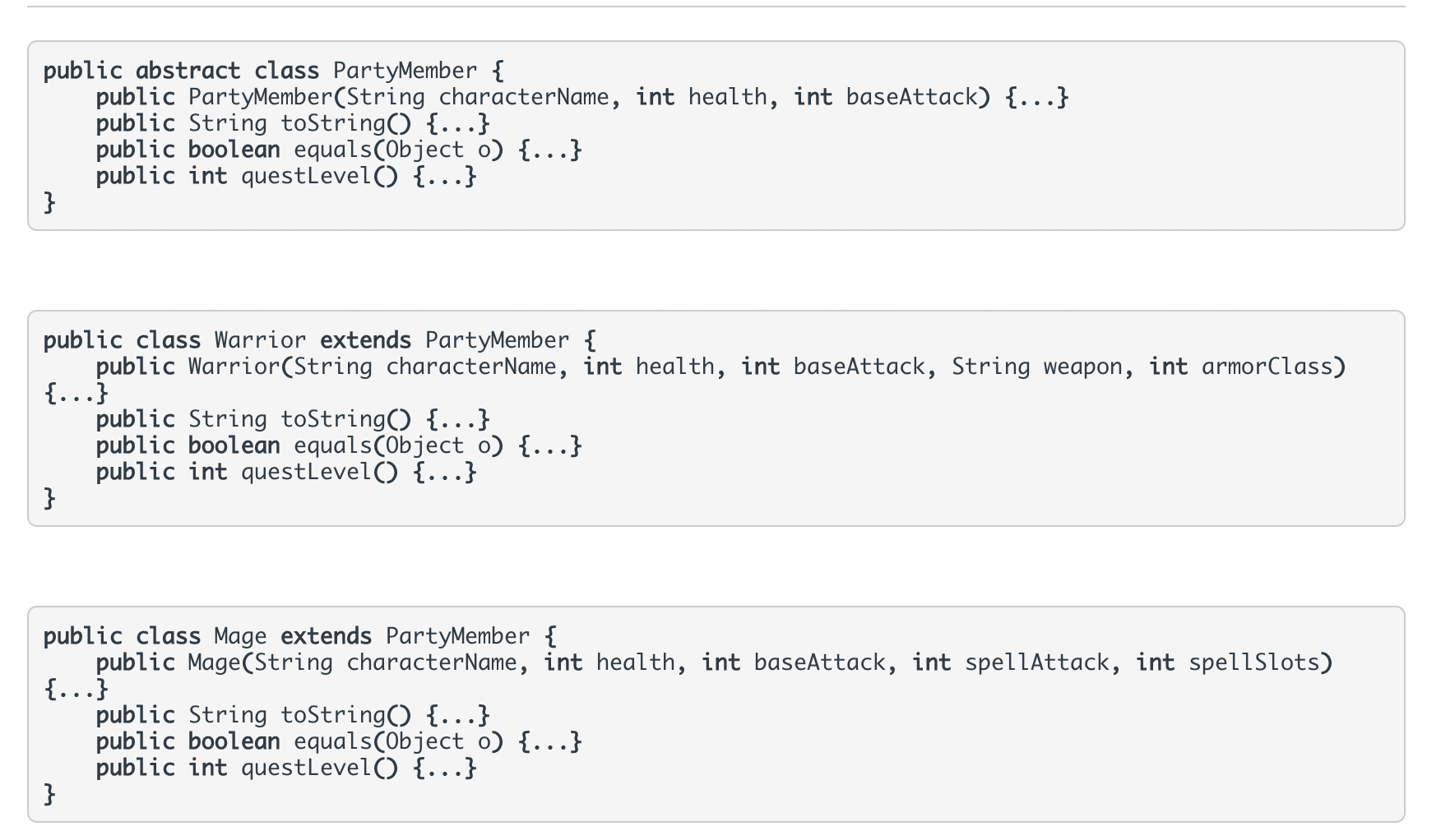 Solved The 3 following codes are provided. These are the 3 | Chegg.com