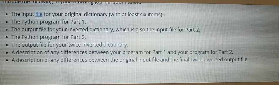 Solved Part 1 Modify your program from Learning Journal | Chegg.com