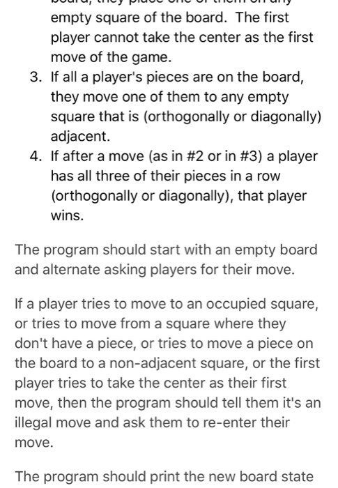 Solved Write a program that allows two players to play a | Chegg.com