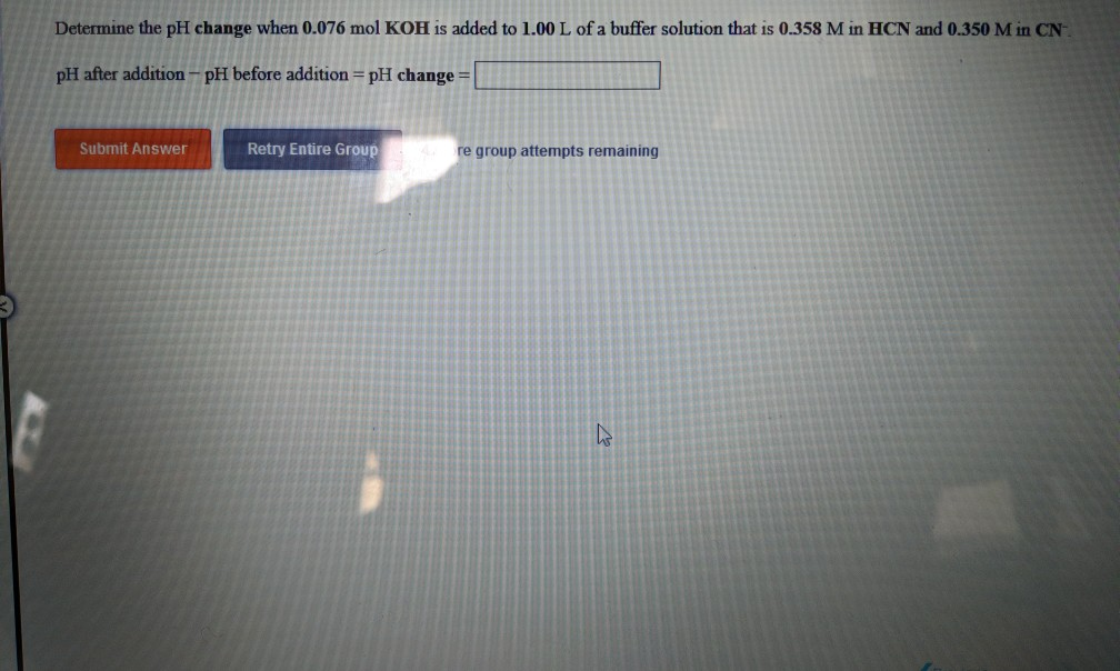 Solved A buffer solution contains 0.306 M NH4Br and 0.406 M | Chegg.com