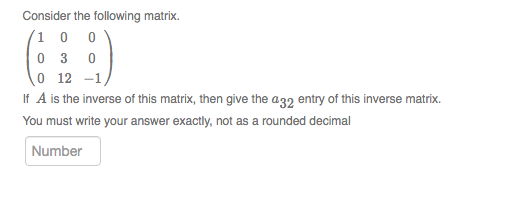Solved If A = 5 -19 , find the inverse of A using the 2 x 2 | Chegg.com