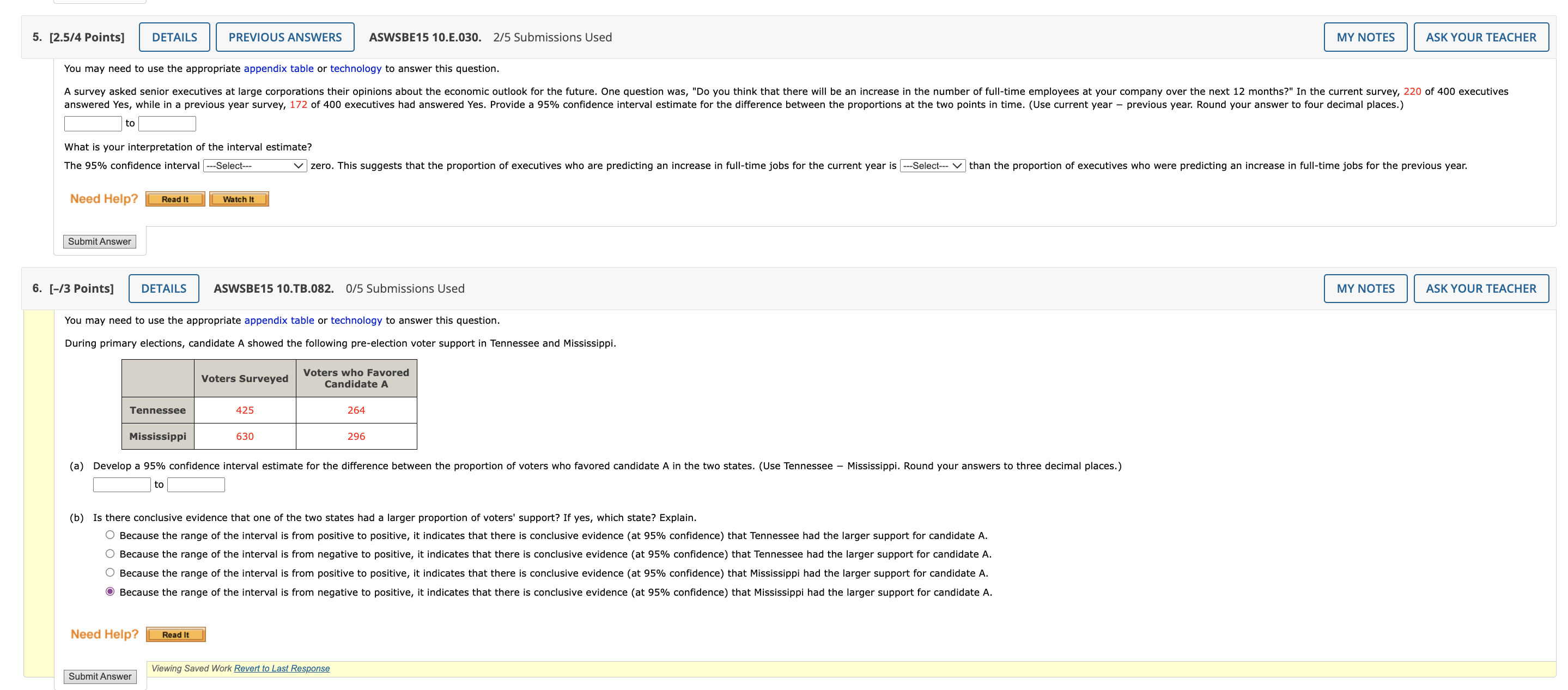 Solved You may need to use the appropriate appendix table or | Chegg.com
