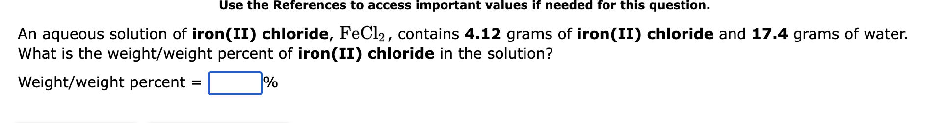 Solved You wish to prepare 212 grams of 17.0% (w/w) CrSO4. | Chegg.com