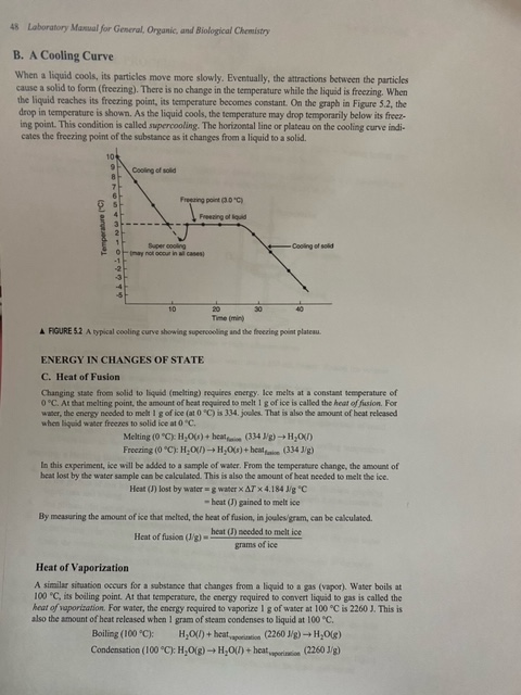 Solved Energy and Matter 5 LABORATORY GOALS • Prepare a | Chegg.com