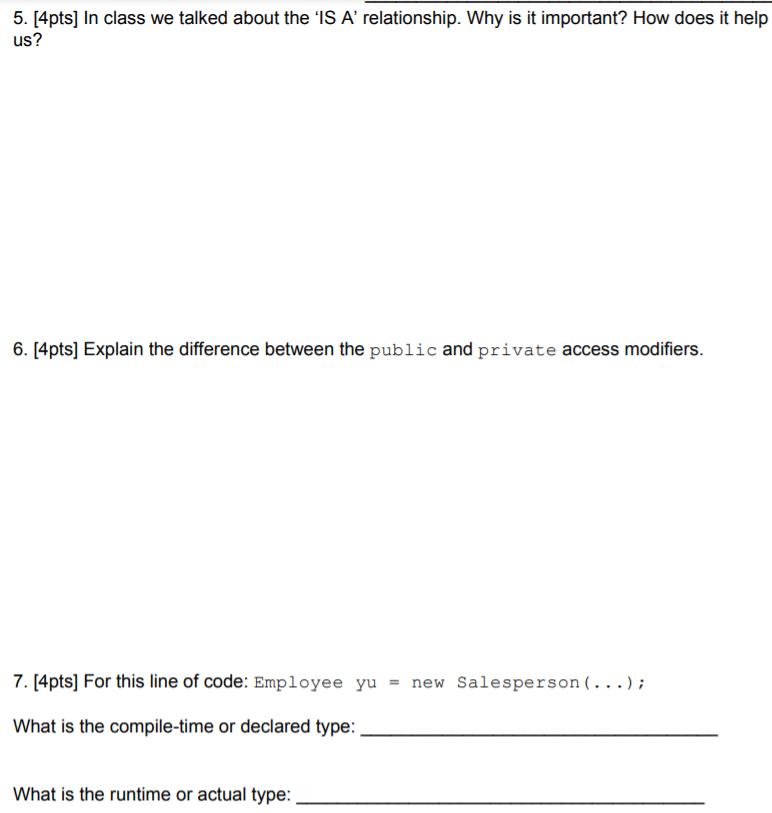 Solved Java code please help ASAP! You dont need to test | Chegg.com