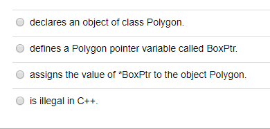 Solved 1.) Given the declaration, where is the value | Chegg.com