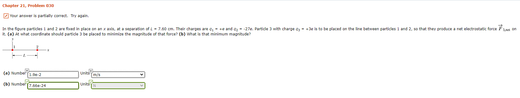 Solved Chapter 21 Problem 030 Your Answer Is Partially 0406