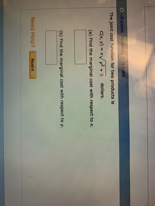 Solved Hai 11 143028 The Demand Functions For Qa And Qg 5043