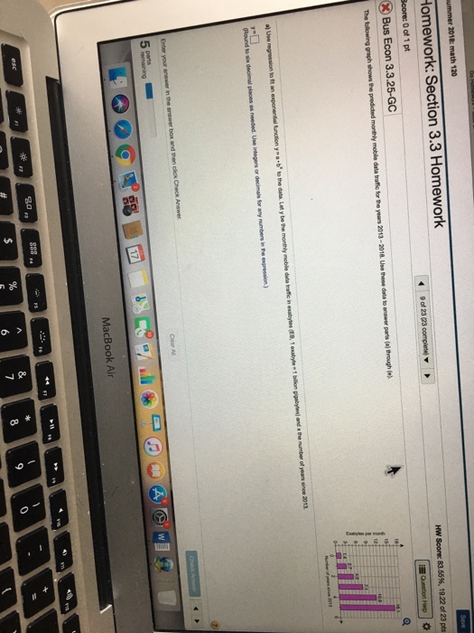 Solved Omework Section 3 3 Homework Score 0 Of 1 Pt Bus