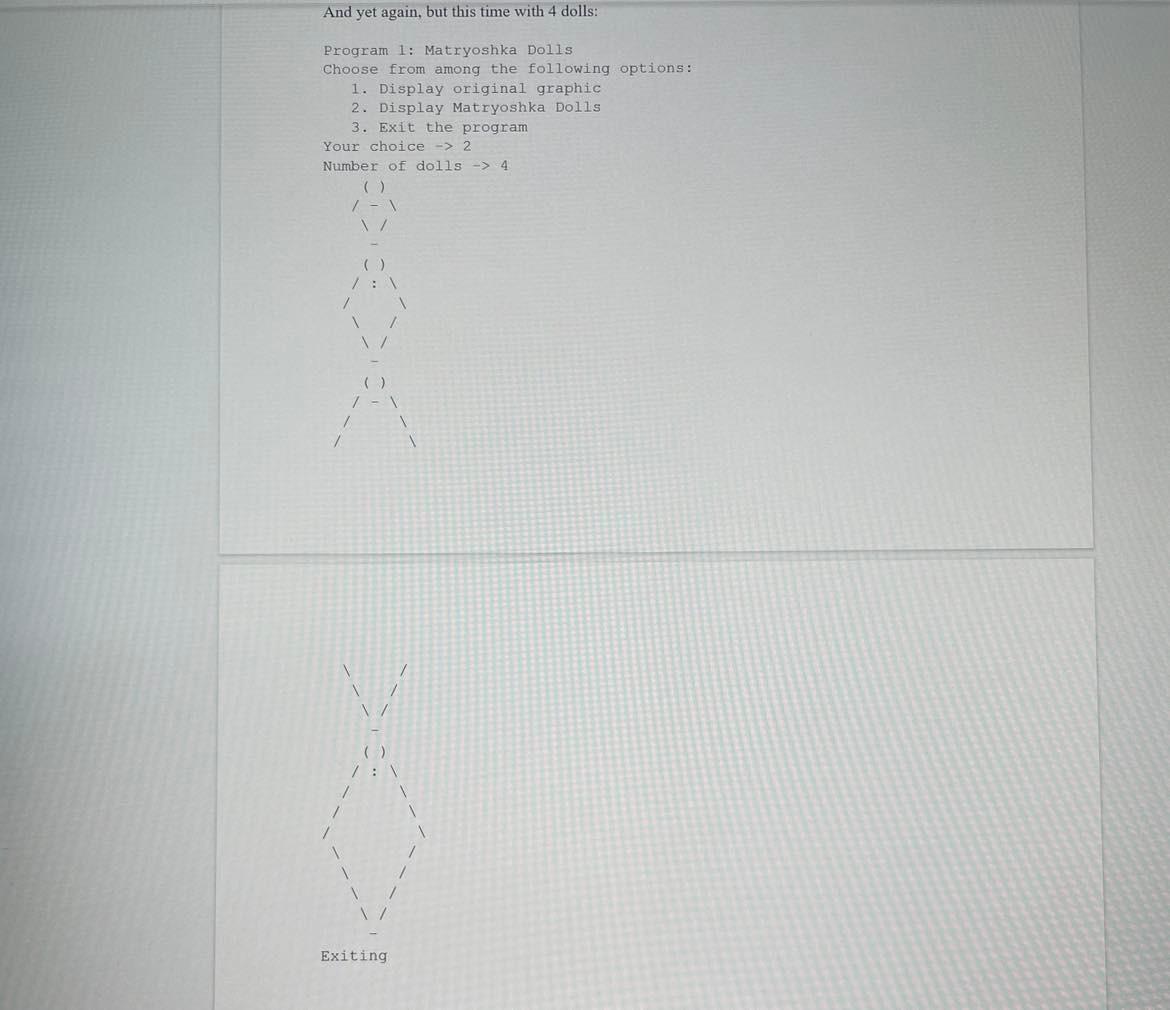 Solved Add for loops or while loop on // Place your | Chegg.com