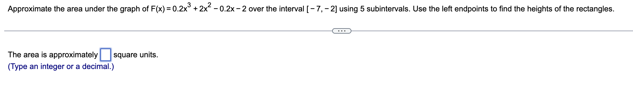 Solved Approximate the area under the graph of | Chegg.com