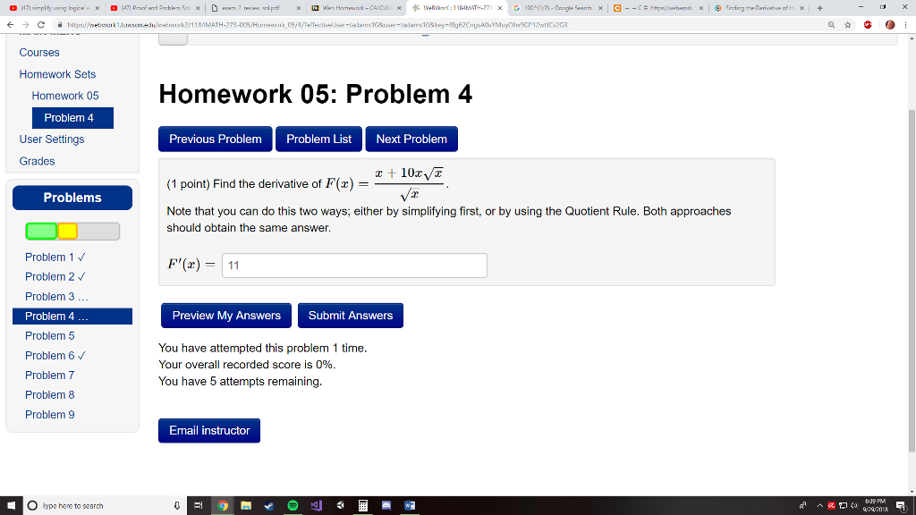 Solved Courses Homework Sets Homework 05 Problem 4 Homework | Chegg.com