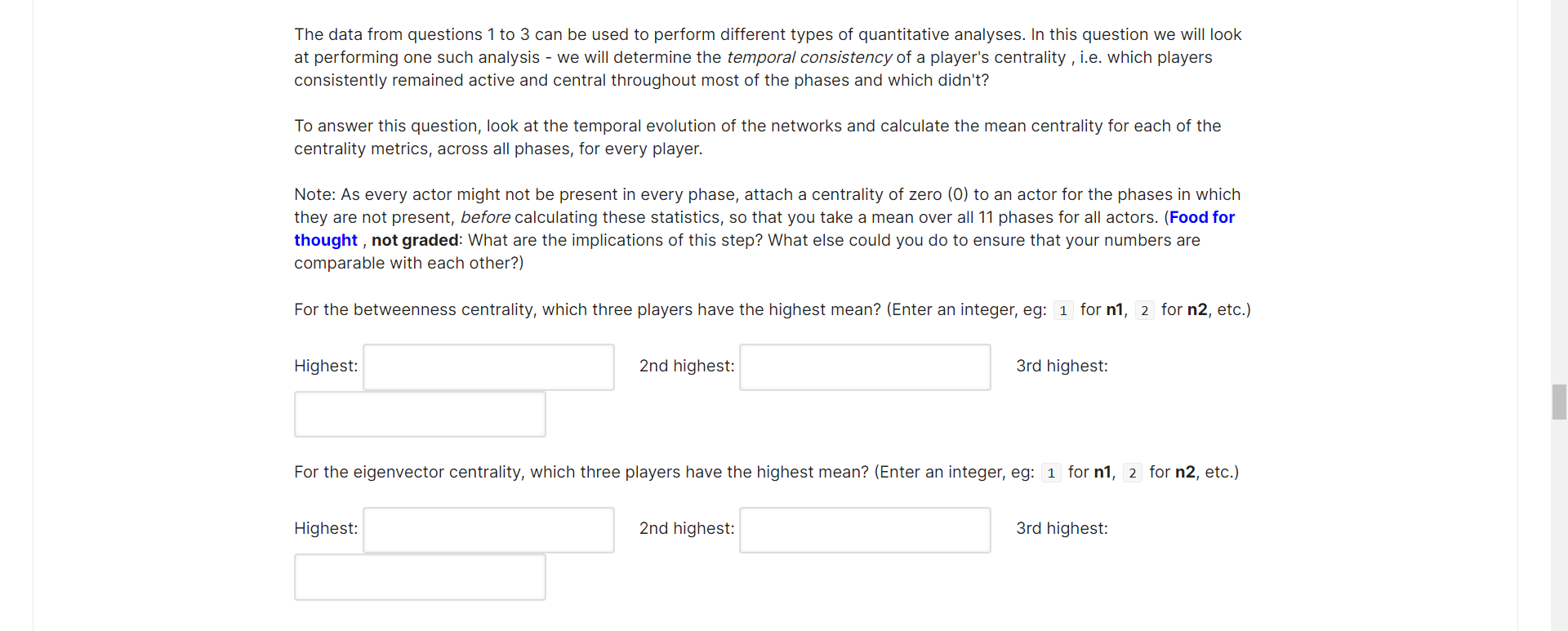 Solved The data from questions 1 to 3 can be used to perform | Chegg.com
