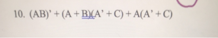 Solved Minimize the following Boolean expression by use of | Chegg.com