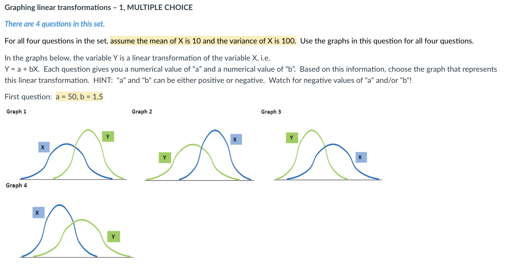 Solved Graphing linear transformations – 2, | Chegg.com