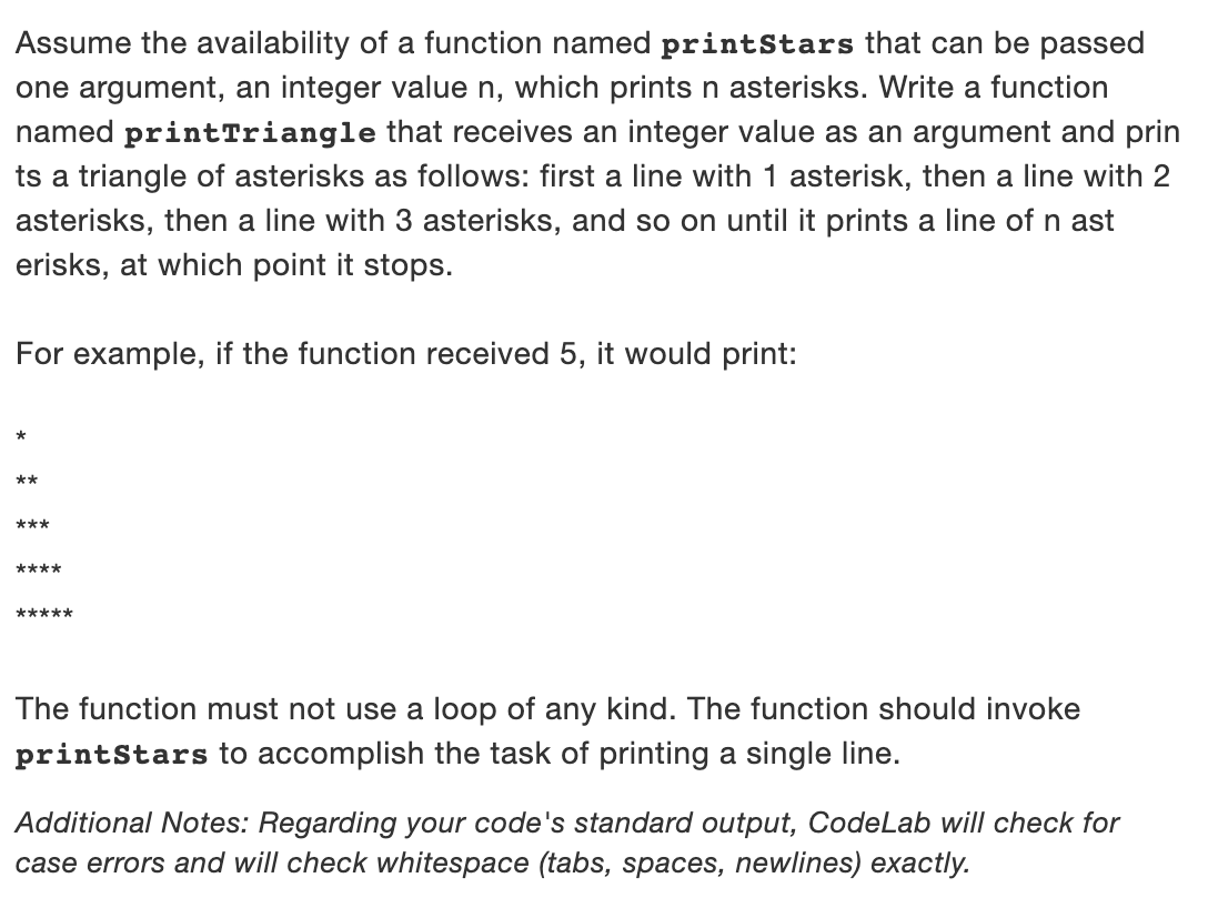 Solved Assume the availability of a function named | Chegg.com