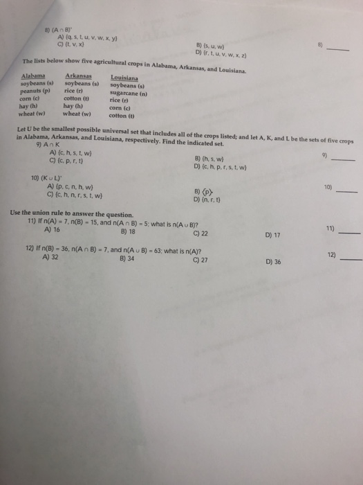 Solved TRUE/FALSE. Write T if the statement is true and 'F | Chegg.com