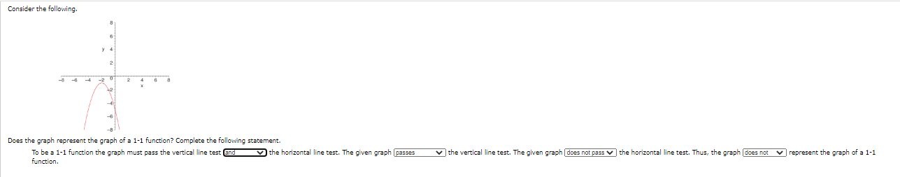 Solved Consider the following Does the graph represent the | Chegg.com